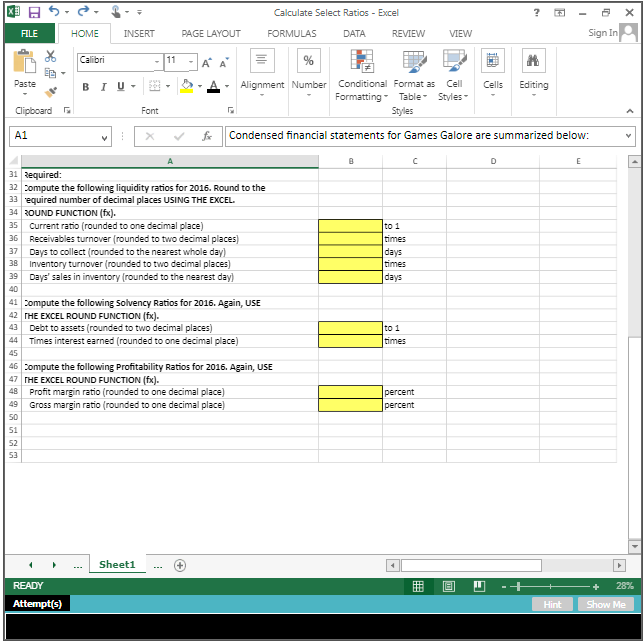 Solved All answers must be entered as a formula. Click OK to | Chegg.com