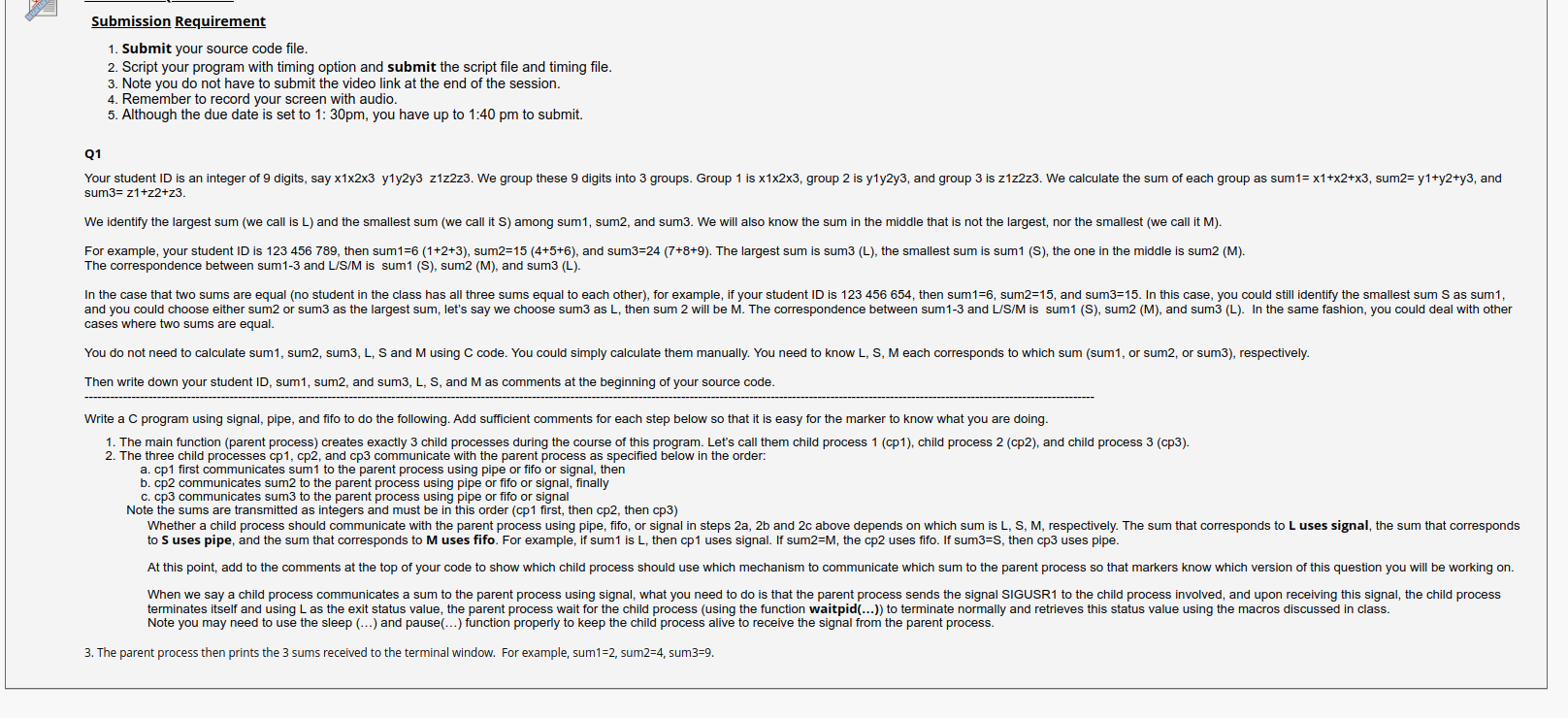 Solved Submission Requirement 1. Submit your source code | Chegg.com