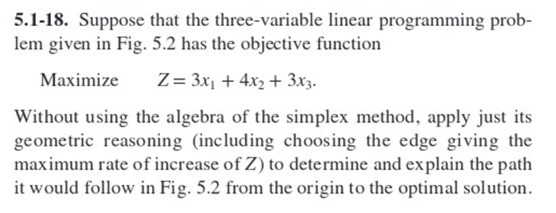 Solved FIGURE 5.2 Feasible region and CPF solutions for a | Chegg.com