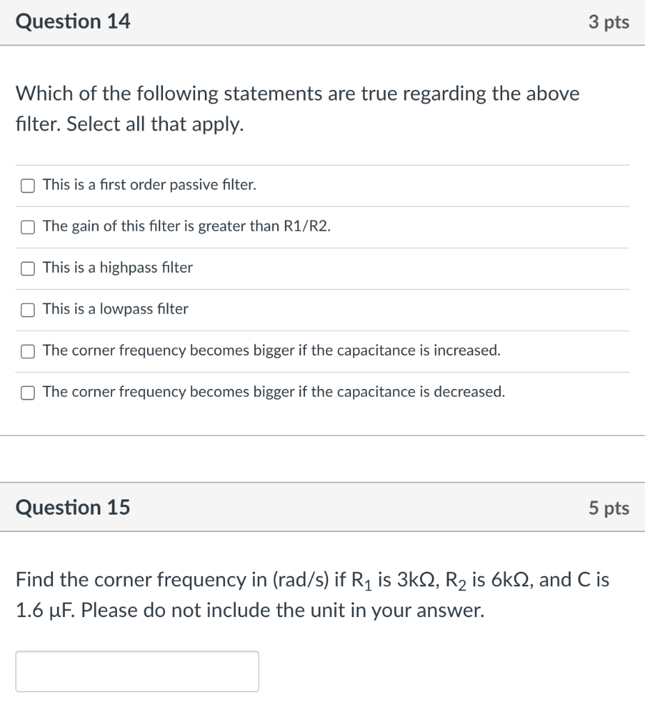Solved Please answer questions 14-17 based on the following | Chegg.com