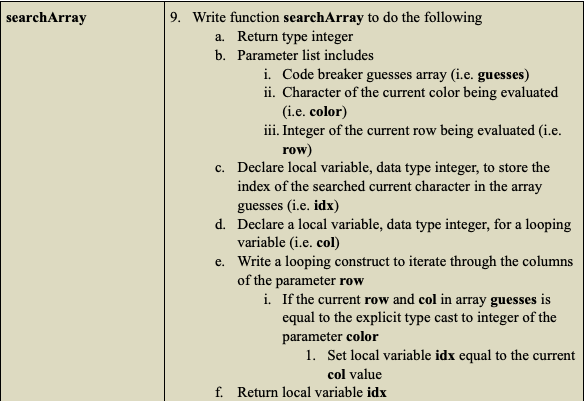 Solved Tasks Activity mastermind.c main 1. Copy C source | Chegg.com