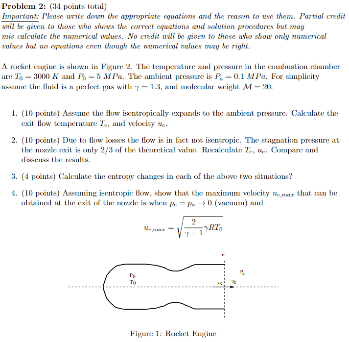 Solved Problem 2: (34 points total ) Important: Please write | Chegg.com