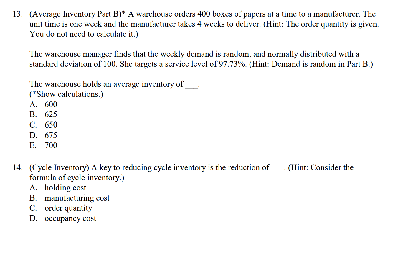 Solved (OM Fabrication t)* OM Fabrication is a job shop with | Chegg.com