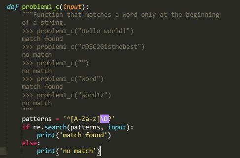 Language is in Python-3, involving regex, and please | Chegg.com