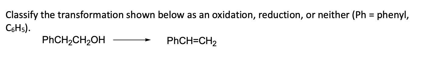 Solved Classify the transformation shown below as an | Chegg.com