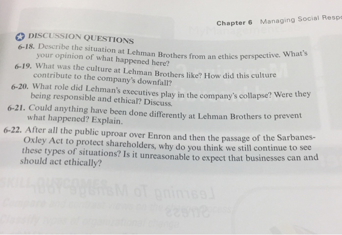 Solved I need solutions of theses discussion questions in | Chegg.com