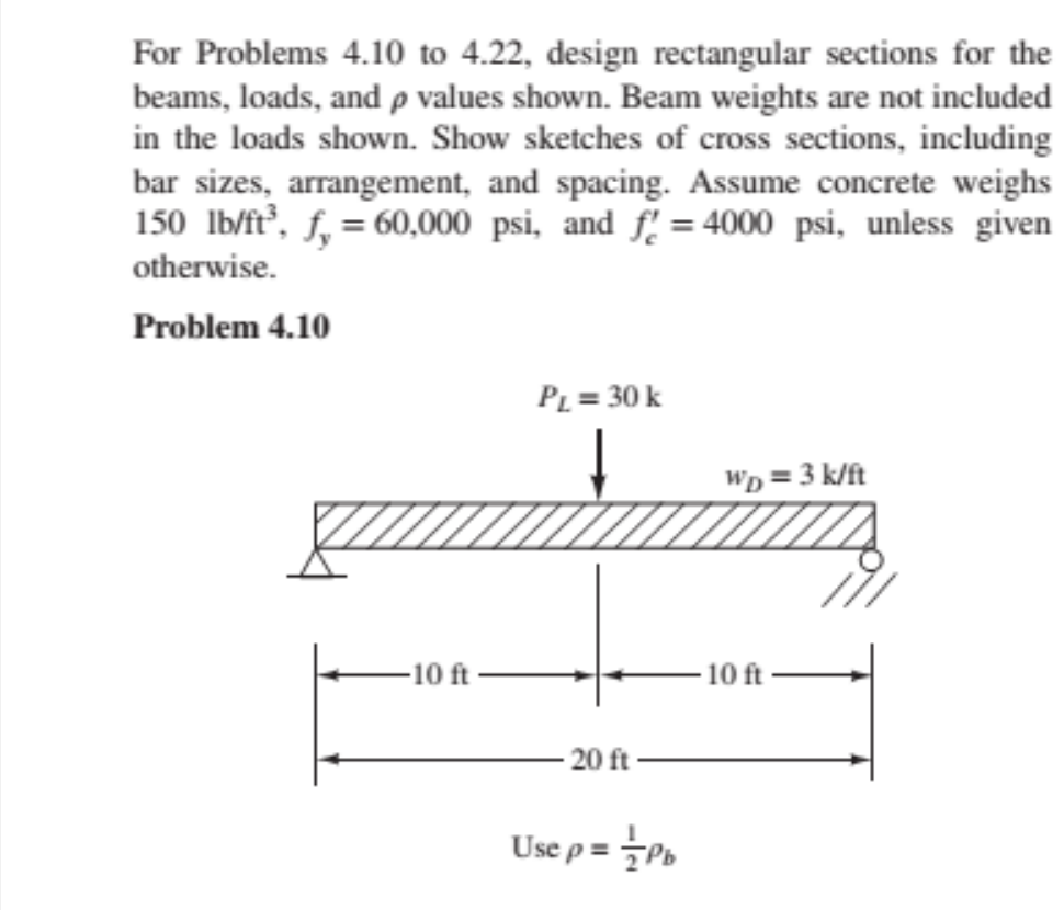 For Problems 4.10 to 4.22, design rectangular | Chegg.com