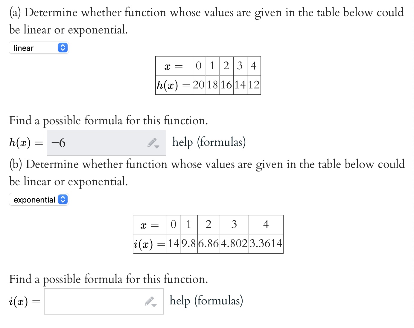 A determine Whether Function Whose Values Are