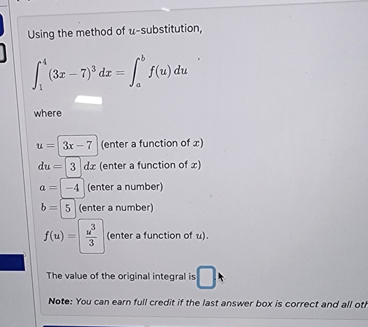 Solved Using the method | Chegg.com