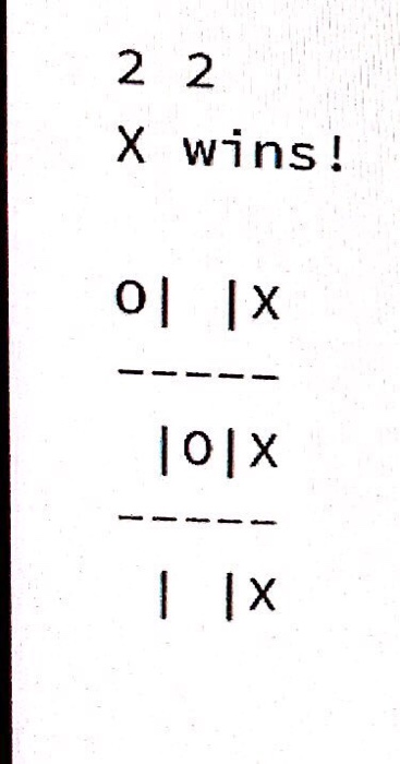 Solved Tic Tac Toe Write the game Tic Tac Toe. This game | Chegg.com