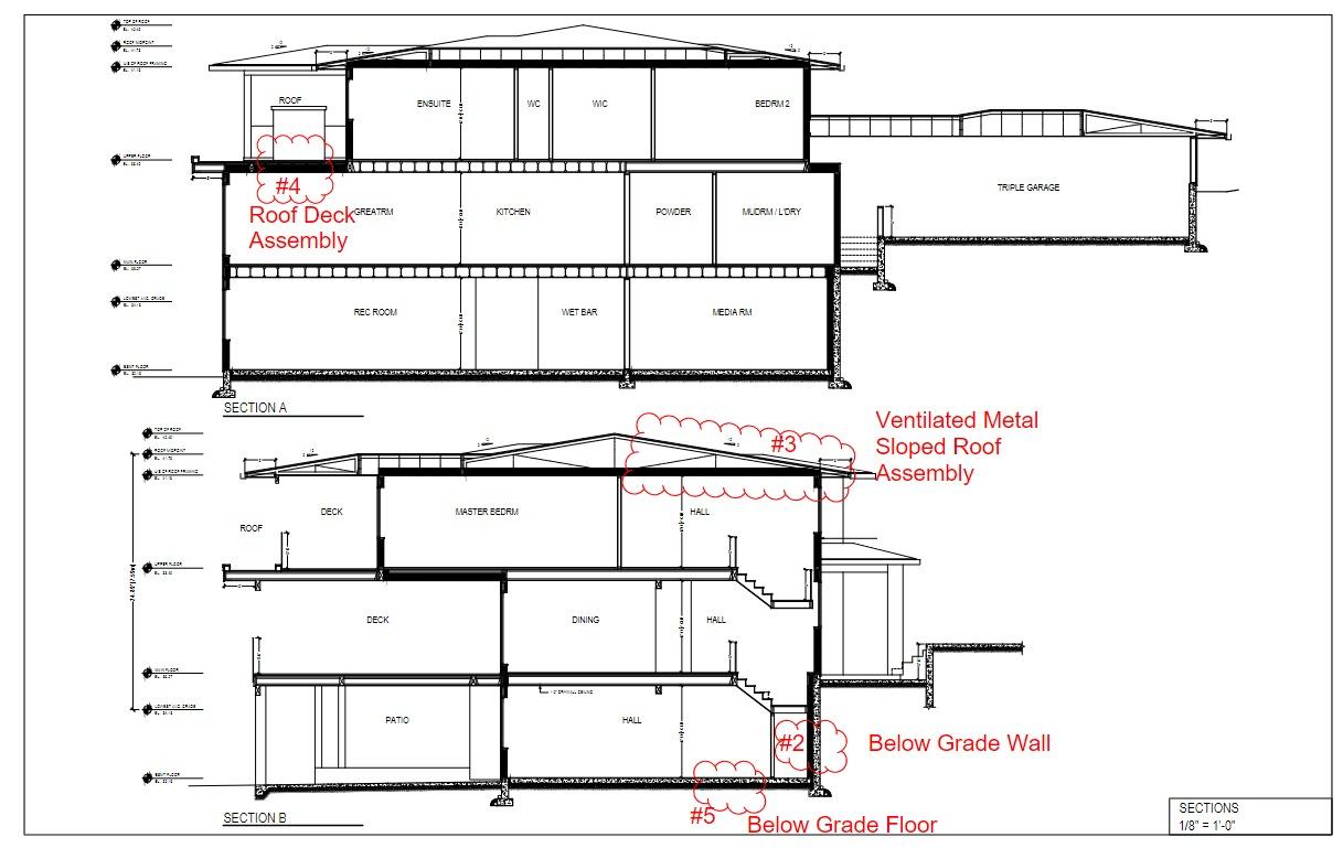 NORTH ELEVATION WEST ELEVATION ELEVATIONS 1/8n=1′−0n | Chegg.com
