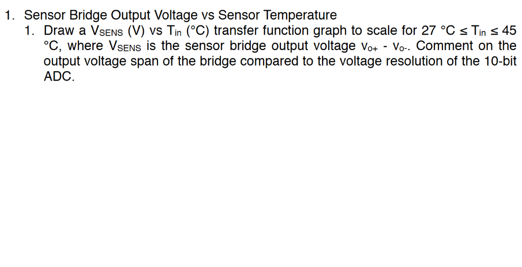 Axillary Temperature Sensor Design circuit is 2 mV/"C | Chegg.com