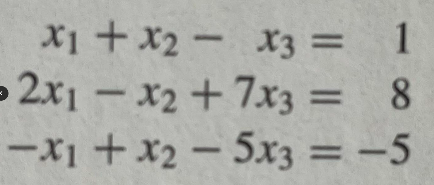 Solved solve the system by transforming the augmented matrix | Chegg.com
