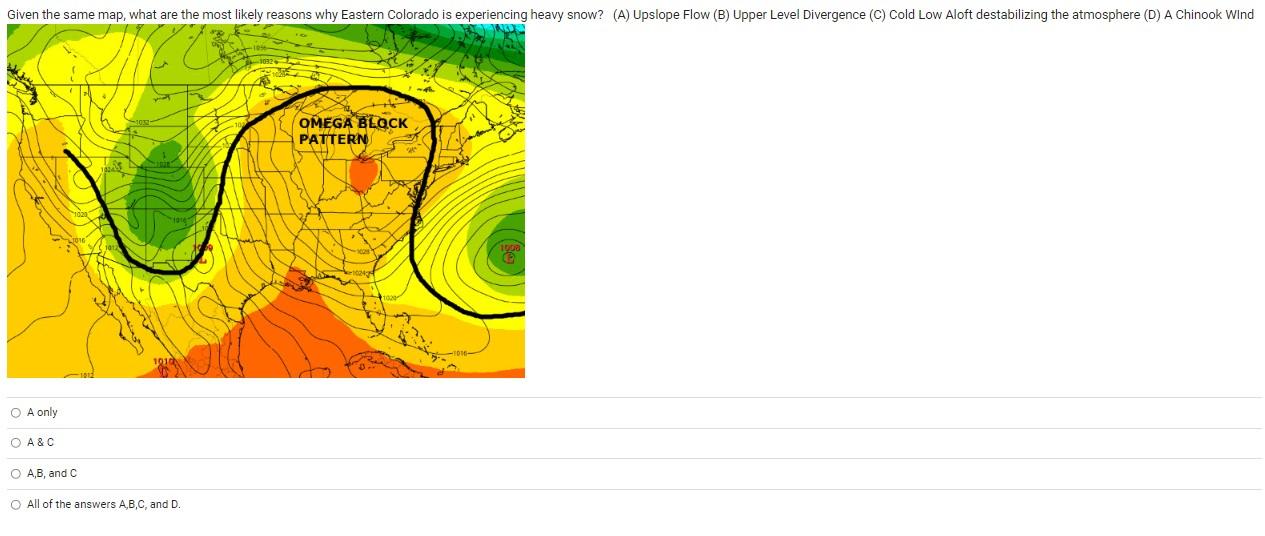 Solved One of the most noteworthy upper air patterns in | Chegg.com