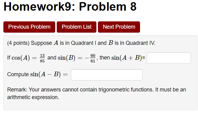 Solved Homework9: Problem 8 Previous Problem Problem List | Chegg.com