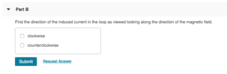 Solved Induced EMF and Current in a Shrinking Loop 16 of 16 | Chegg.com