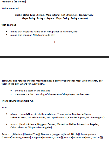 Solved import java.util.*; public class HW5 { // | Chegg.com