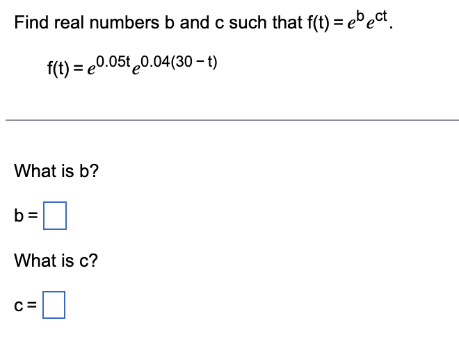 Solved Find real numbers \\( \\mathrm{b} \\) and \\( | Chegg.com