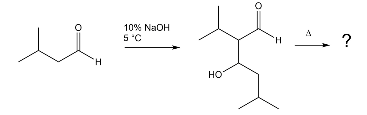 Solved 3‑Methylbutanal undergoes an aldol reaction to | Chegg.com