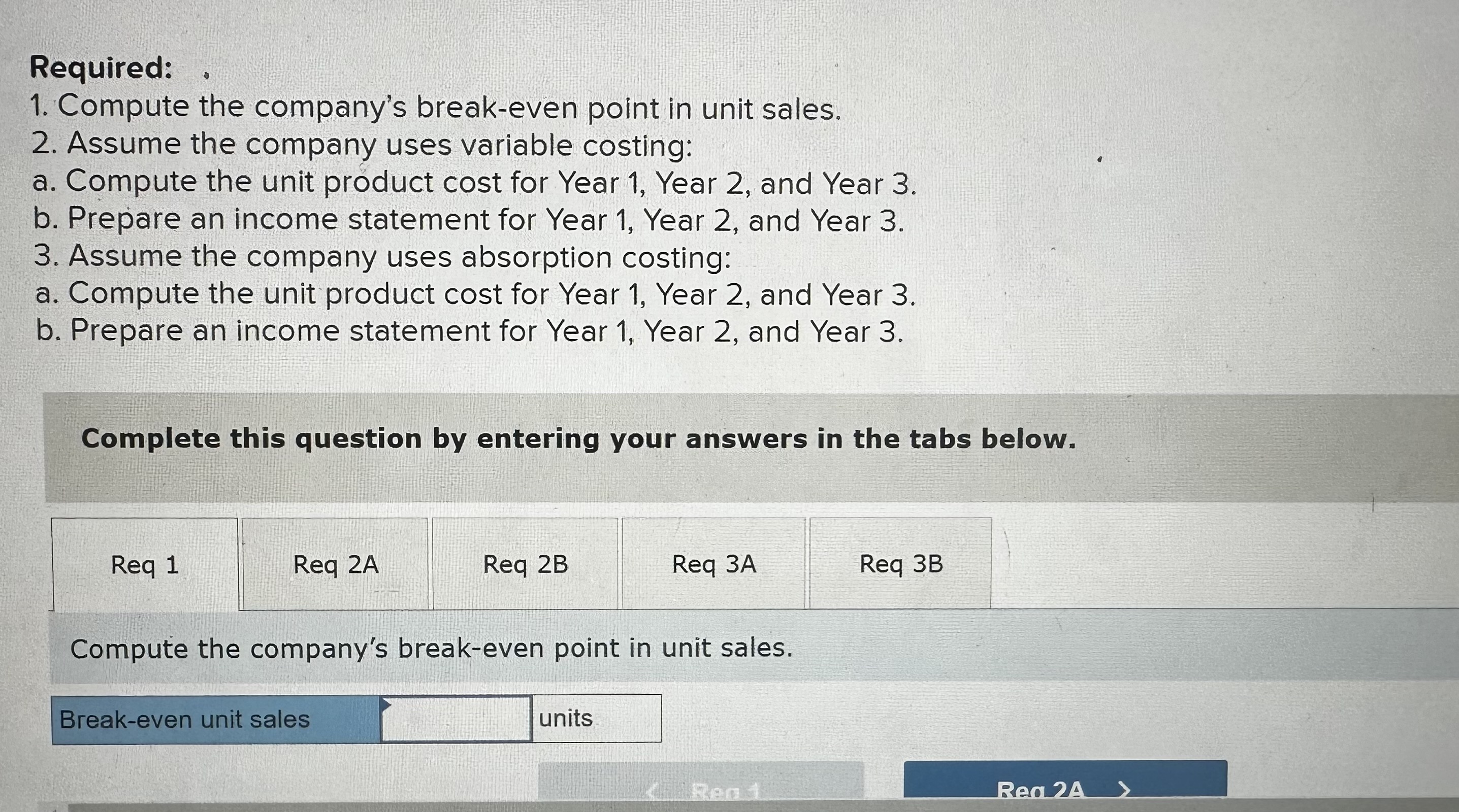 Solved Problem 6-18 (Algo) Variable and Absorption Costing | Chegg.com