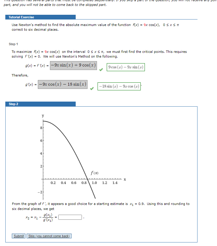 Solved why you part, and you will not be able to come back | Chegg.com