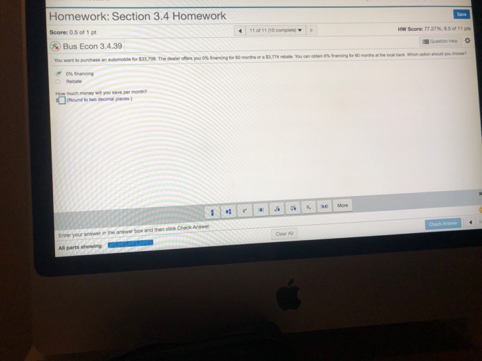 Solved Homework Section 3 4 Homework Score 0 5 Of 1 Bus