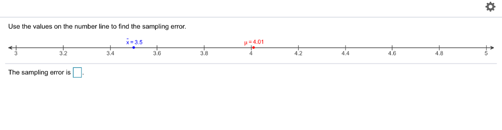 Solved Use the values on the number line to find the | Chegg.com