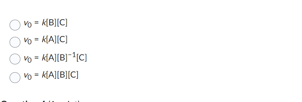 Solved The following [product] versus time data were | Chegg.com