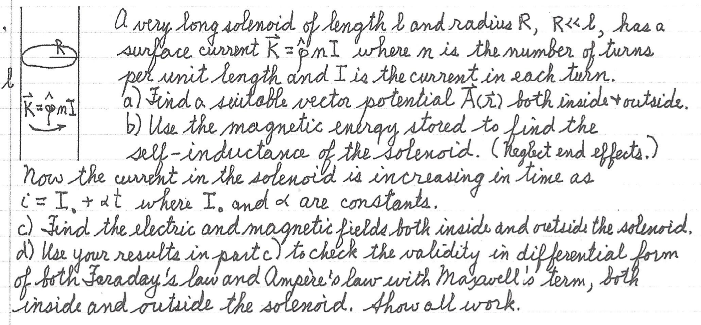 Solved Electrodynamics: I need help with part B,C,D please. | Chegg.com Solved Electrodynamics: I need help with part B,C,D please. | Chegg.com