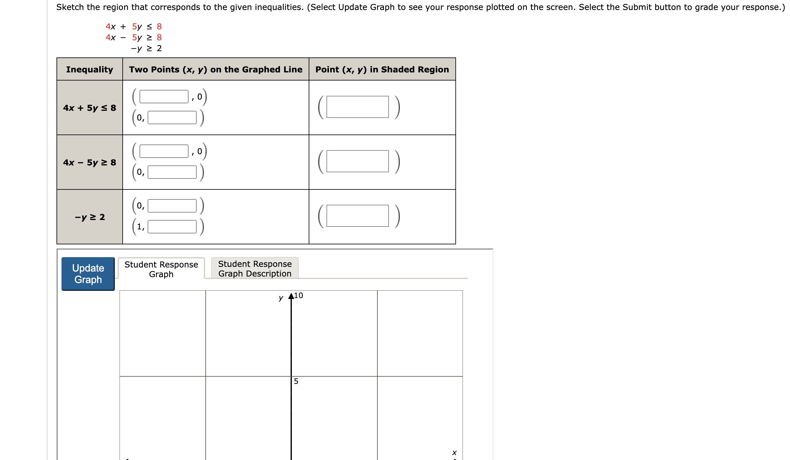 Solved Sketch the region that corresponds to the given | Chegg.com