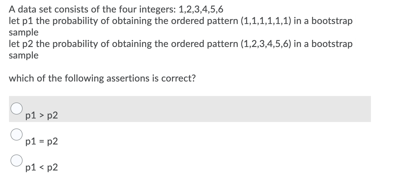 Solved A data set consists of the four integers: 1,2,3,4 | Chegg.com