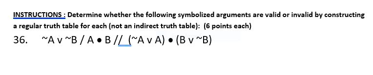 Solved INSTRUCTIONS: Determine whether the following | Chegg.com