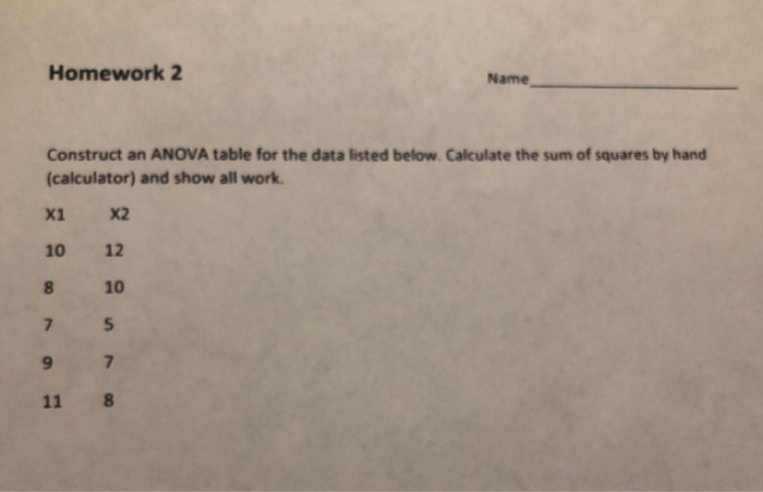 Complete Anova Table Calculator | Cabinets Matttroy