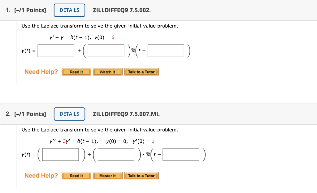 Solved solve #1 and #2. If you will not solve both DONT | Chegg.com