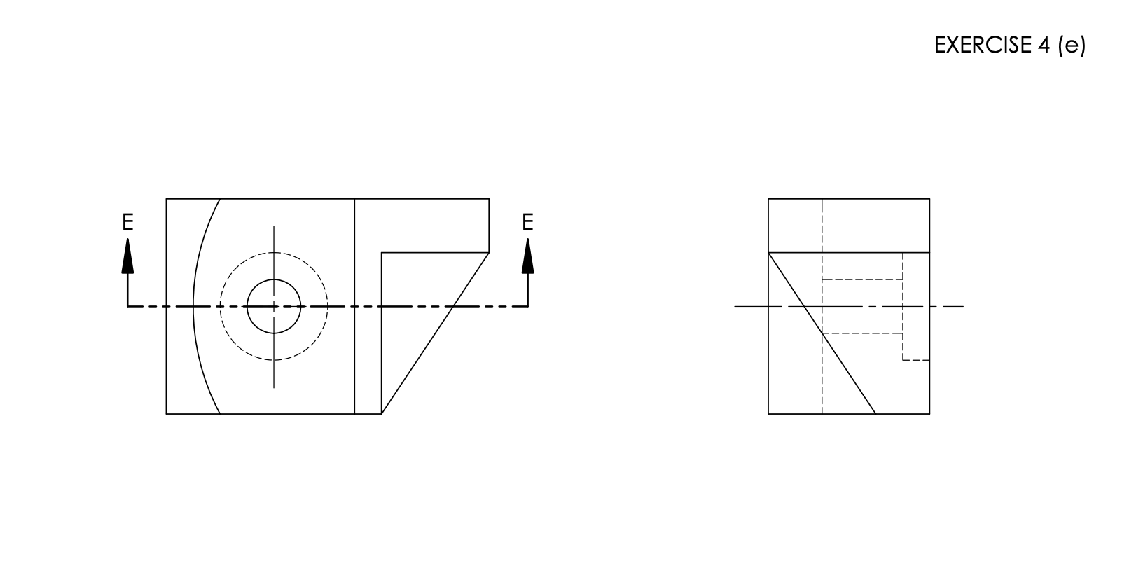 Solved EXERCISE 4 (e) E E 7 | Chegg.com