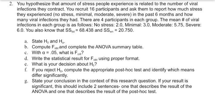 Solved A researcher hypothesizes that volume of background | Chegg.com