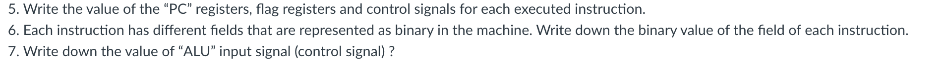 Solved Use an Armv8 ﻿simulator for help!!5. ﻿Write the value | Chegg.com