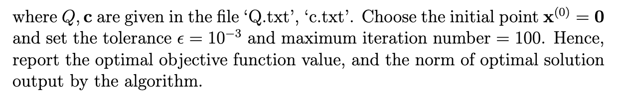 [25 points] Program the projected gradient descent | Chegg.com