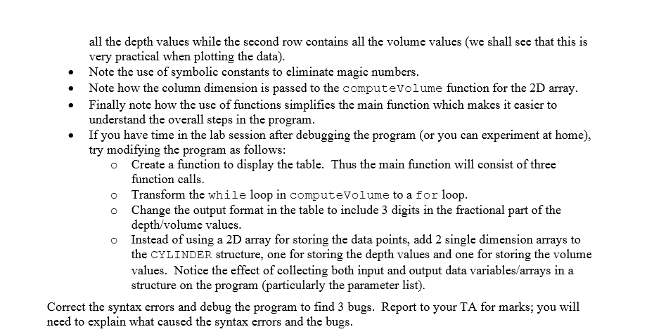 Solved A. Exercise: Volume of a Horizontal Cylinder - Using | Chegg.com