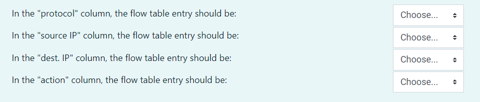 Solved 4.05-1. Generalized forwarding: specifying a flow | Chegg.com