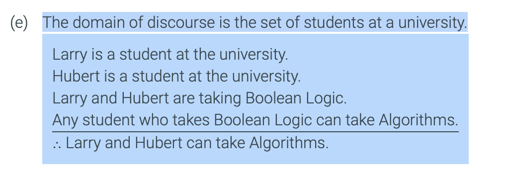 Solved Prove that the given argument is valid. First find | Chegg.com