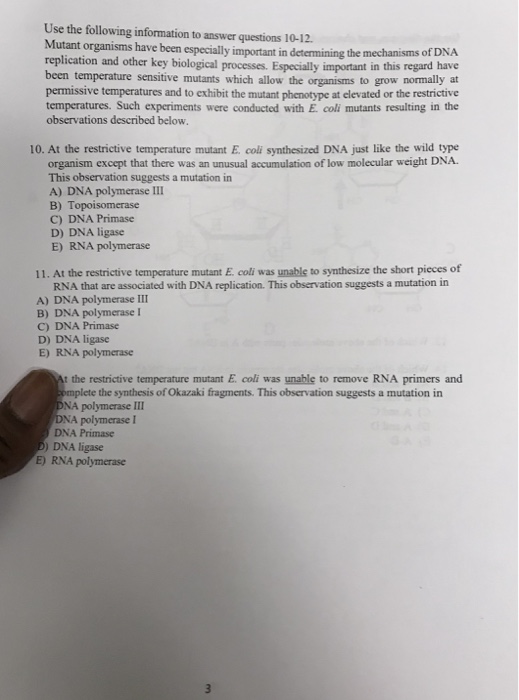 Solved Use the following information to answer questions | Chegg.com