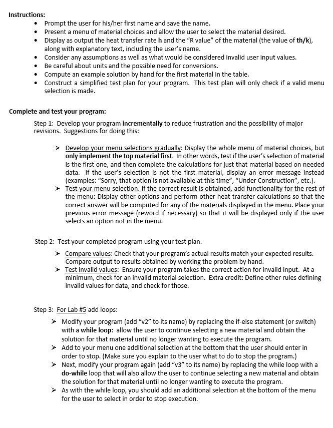 Solved Objectives: 1) Apply the problem-solving and software | Chegg.com