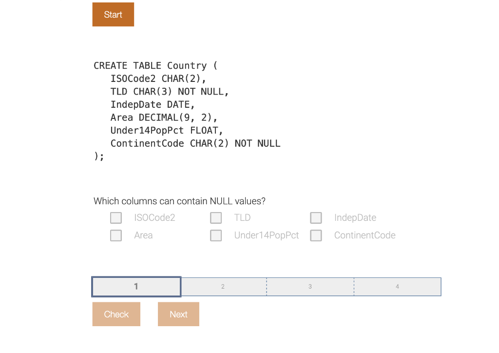 Solved Jump to level 1 Country SELECT CountryName FROM | Chegg.com