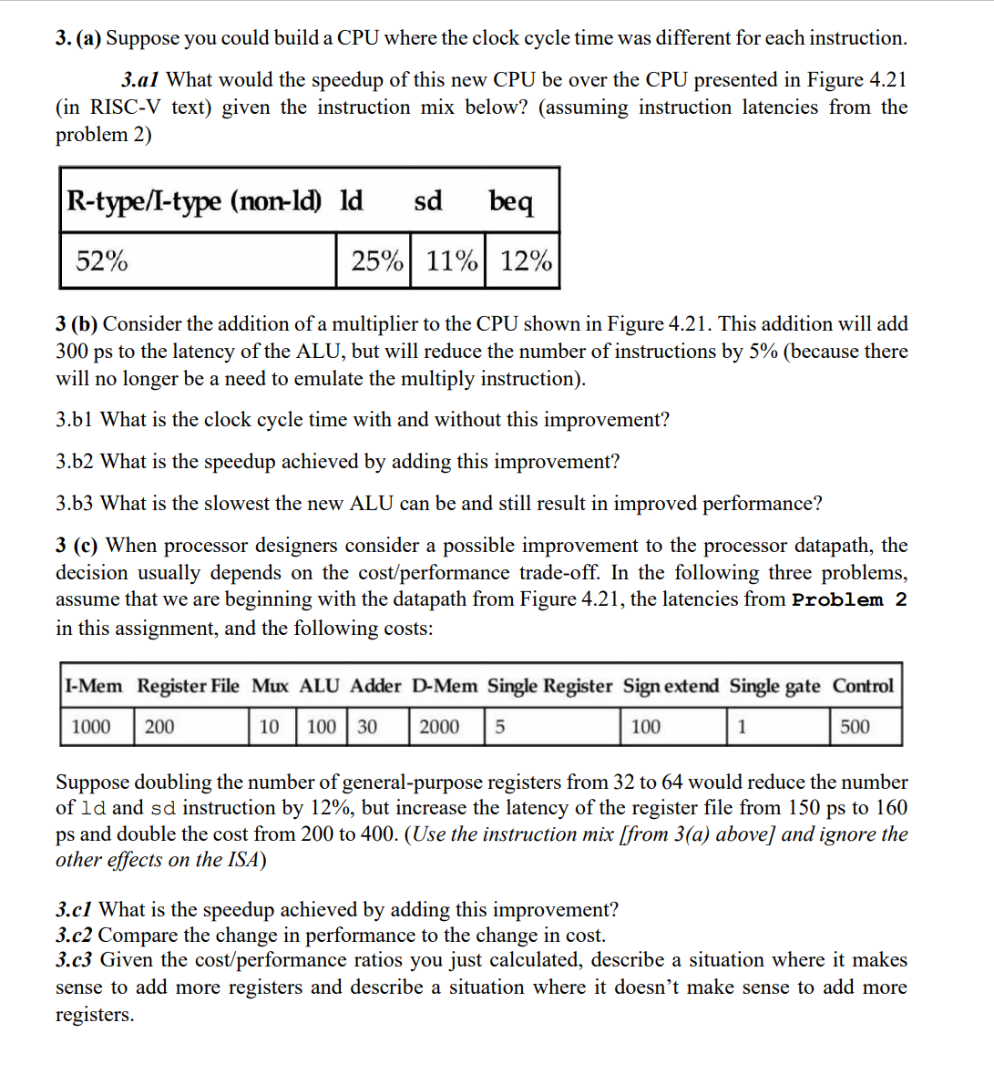 Solved 1. In this exercise, we examine in detail how an | Chegg.com