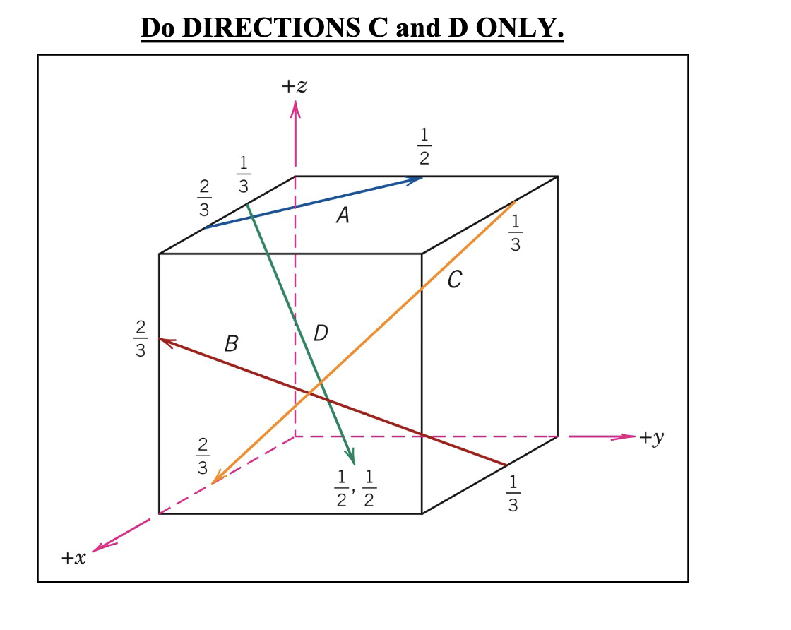 Solved Do DIRECTIONS C and D ONLY. | Chegg.com