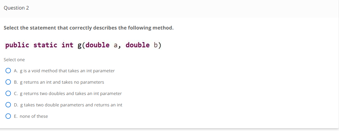 Solved Question 1 What does the following code display? | Chegg.com