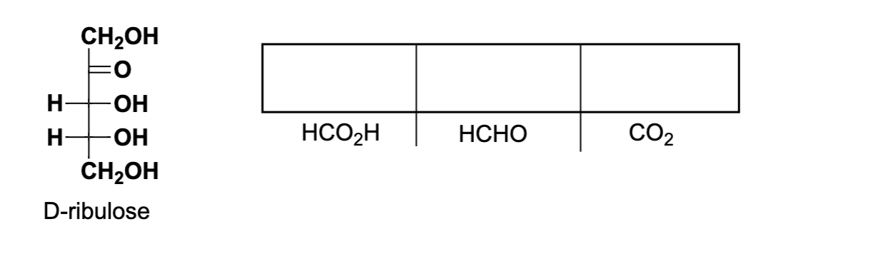 Solved 14c) For each molecule of D-ribulose, upon exhaustive | Chegg.com