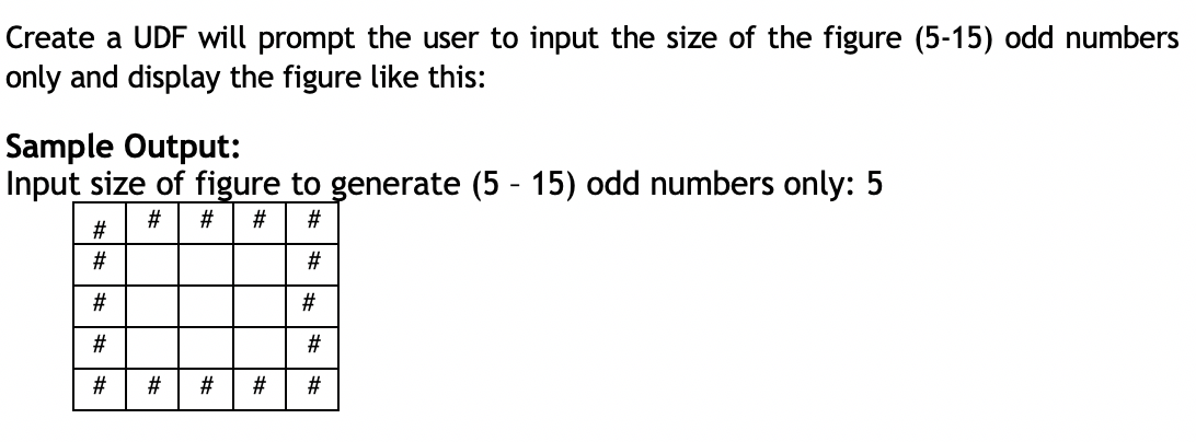 Solved Create A Matlab Udf Will Prompt The User To Input The