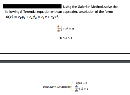 Solved following differential equation with an approximate | Chegg.com